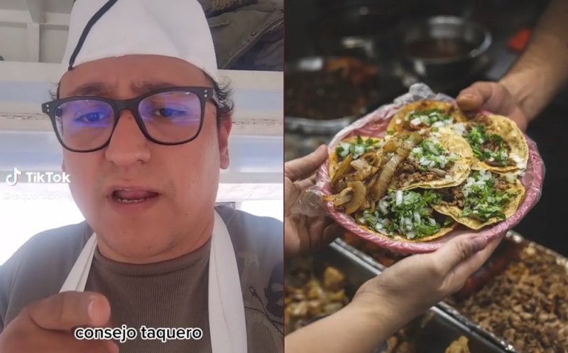 Taquero comparte tip para pedir tacos y que tengan más carne