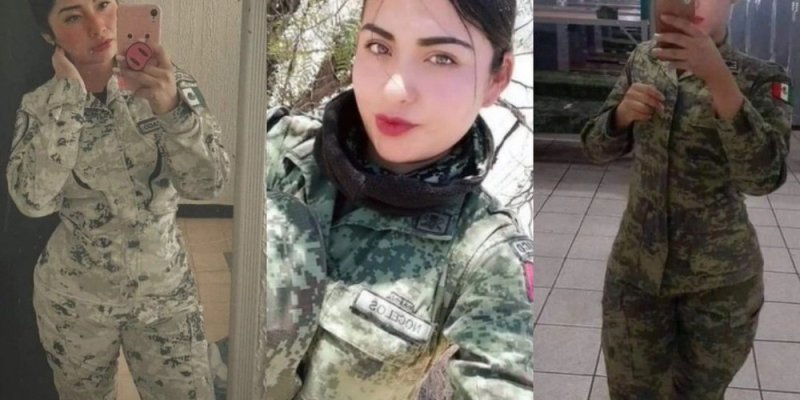 Ella es Flor Medina, la oficial de la Guardia Nacional con los ojos más ...