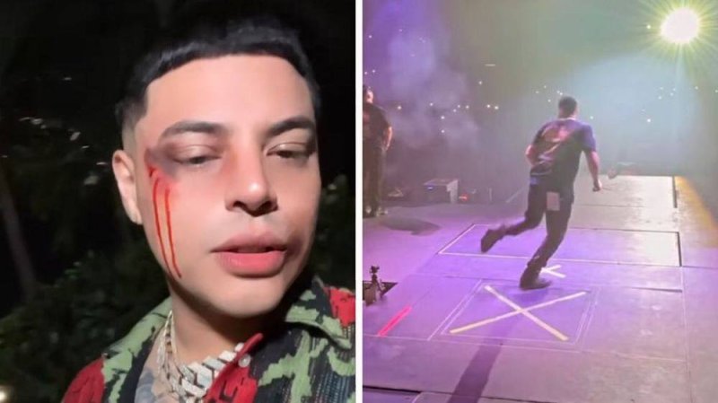 Edwin Caz se lleva fuerte susto que casi termina en tragedia