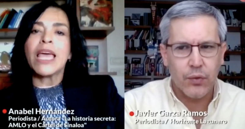 Periodista Javier Garza, desmiente en vivo a Anabel Hernández y su ...