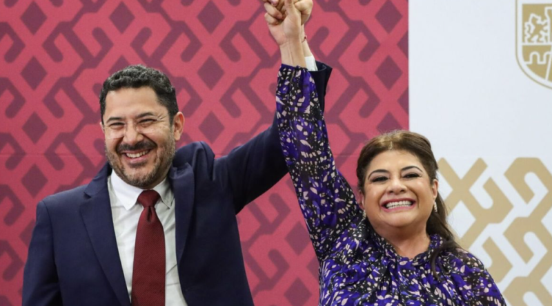 Martí Batres y Clara Brugada inician la transición del gobierno de la CDMX