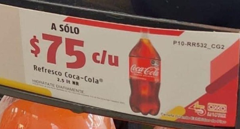 ¿Coca Cola a 75 pesos? Esto dice Oxxo